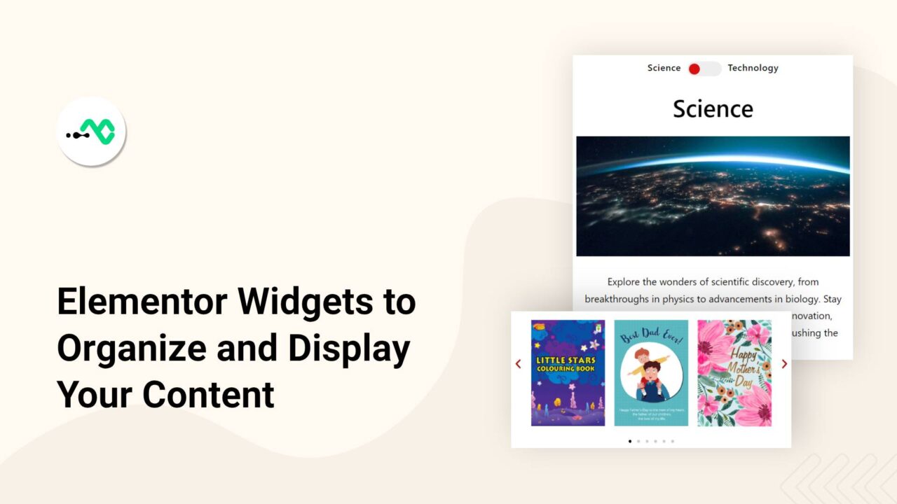 10 Essential Elementor Widgets to Organize Your Content - WPMozo