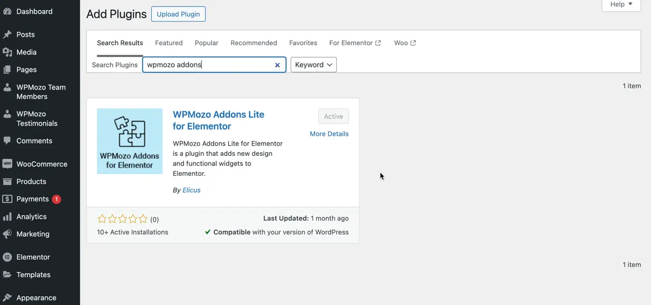 Installation - WPMozo