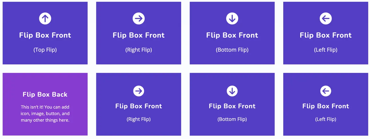 Flip Box Block for Gutenberg - WPMozo